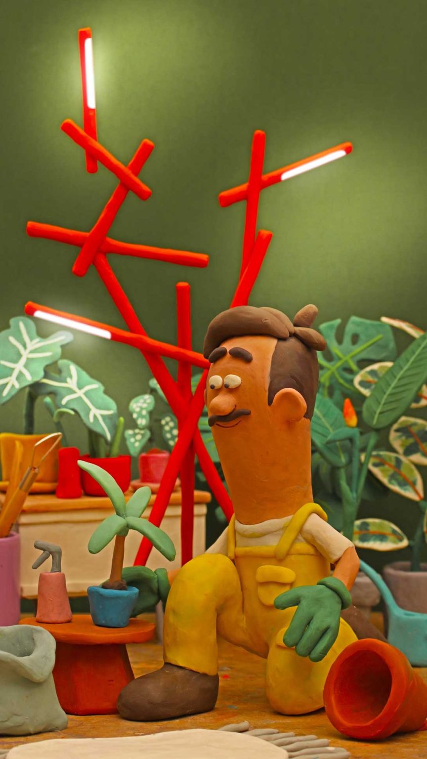 Light, plasticine and humour: Stefano Colferai for "What's in a Lamp ...