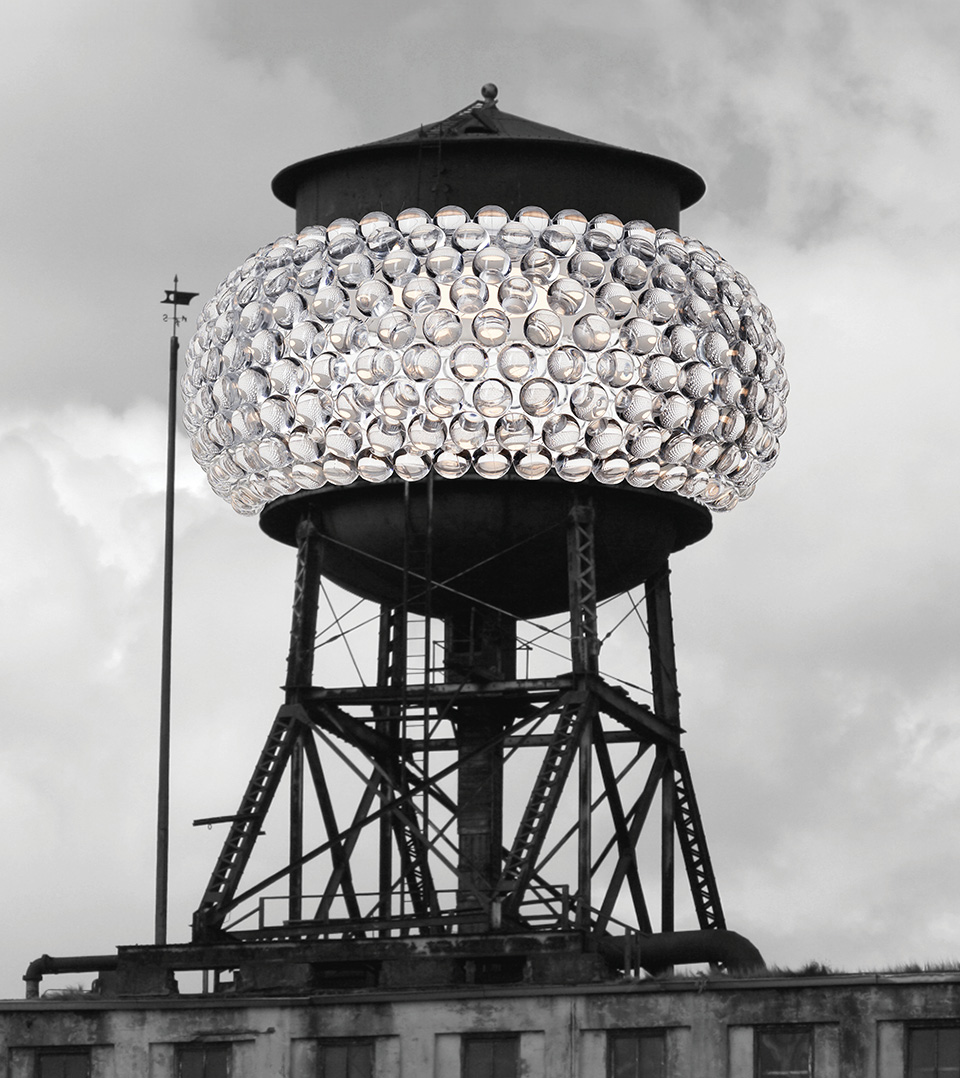 Collages that reassemble reality to touch the emotions - Foscarini